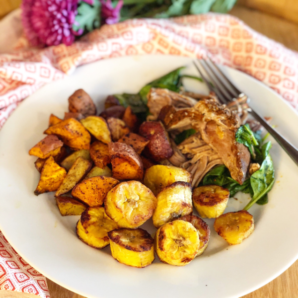 Simple Oven-Baked Plantains with Coconut Oil - Artful Palate